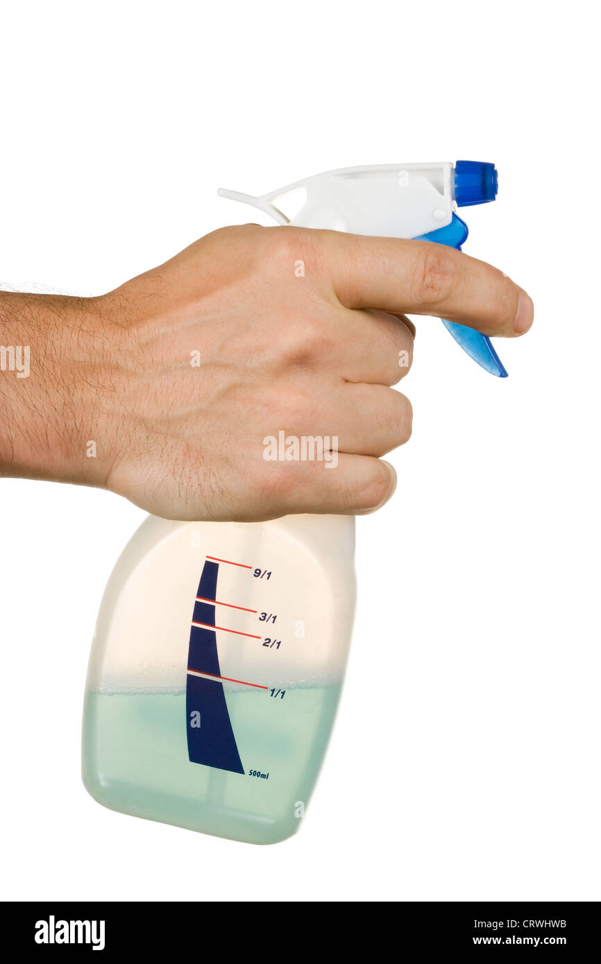 Hand pump spray container hi-res stock photography and images - Alamy