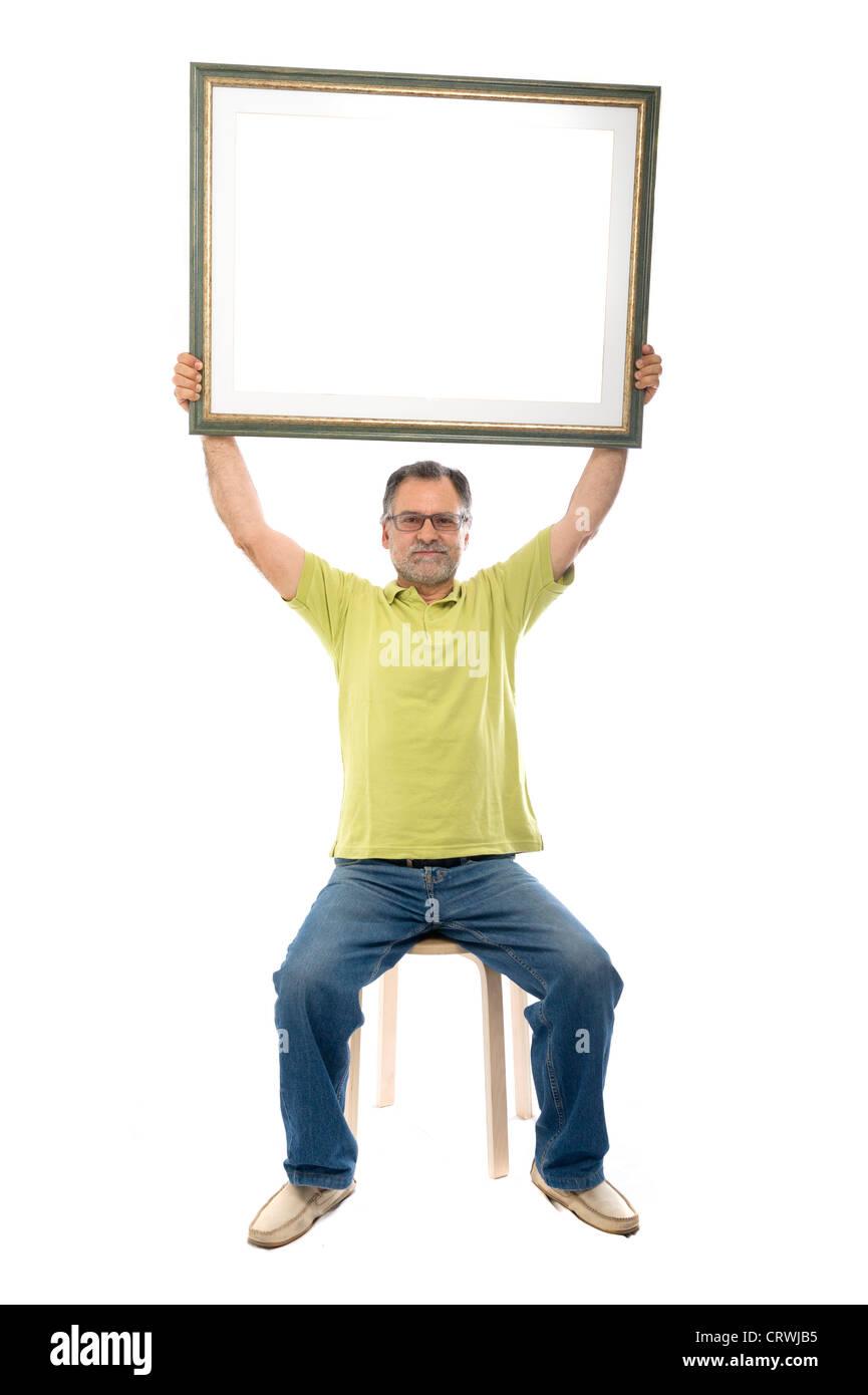 Person isolated blank hi-res stock photography and images - Alamy