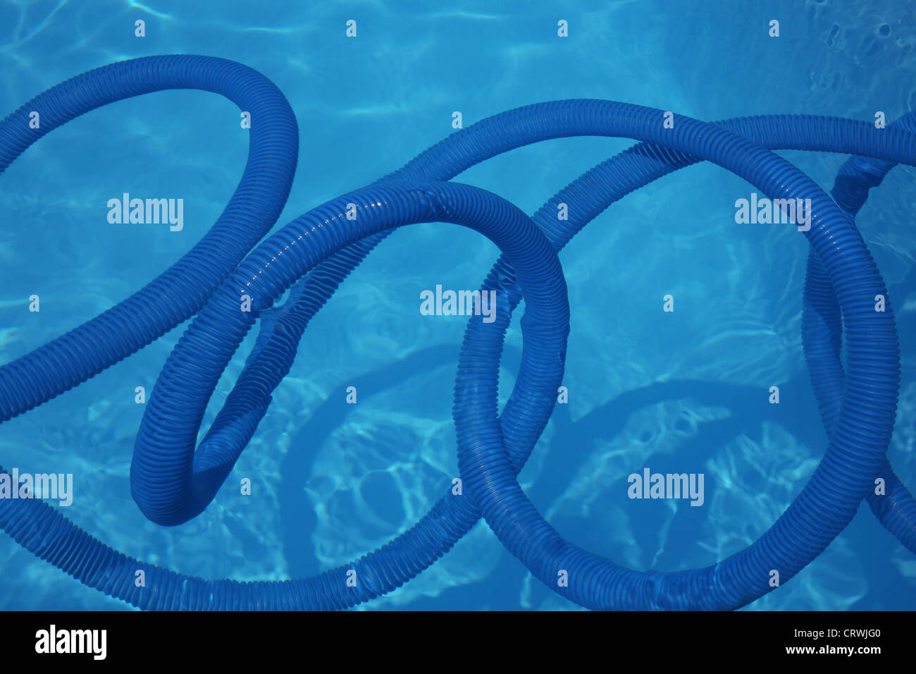 blu structure in blu water Stock Photo - Alamy