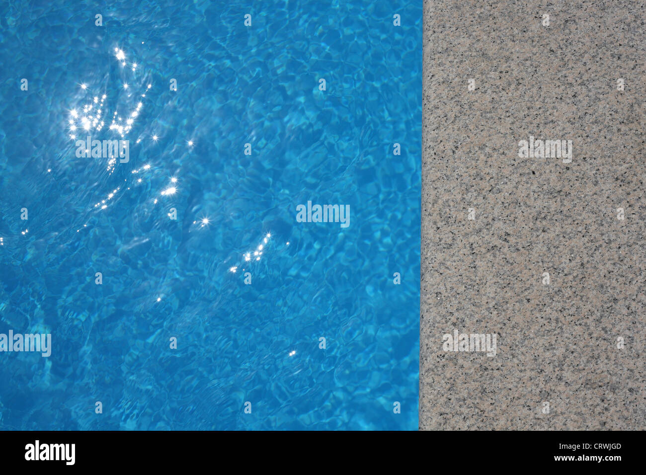 blu water of a pool Stock Photo - Alamy