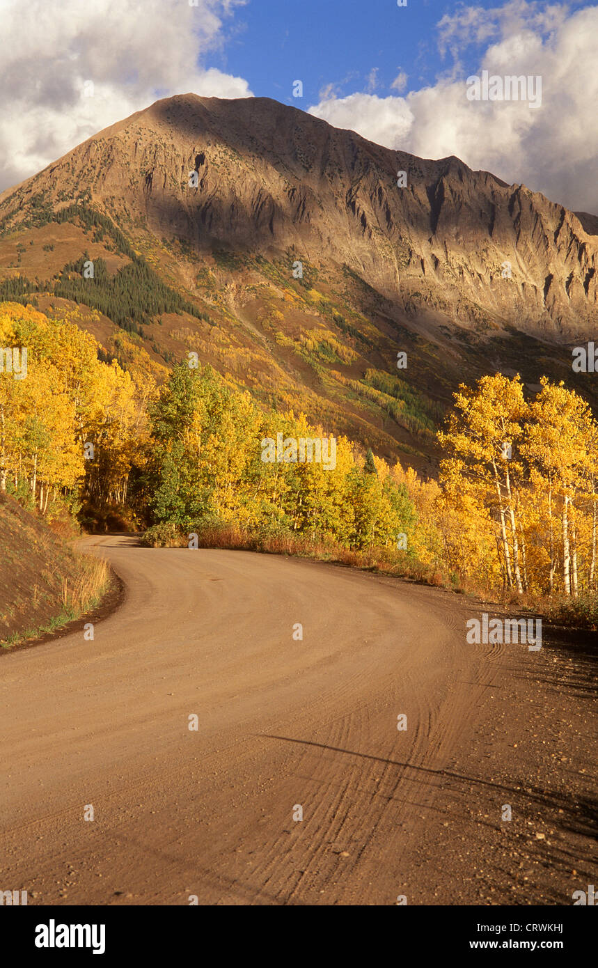 Gothic Mountain in autumn, Crested Butte, Colorado, USA Stock Photo - Alamy