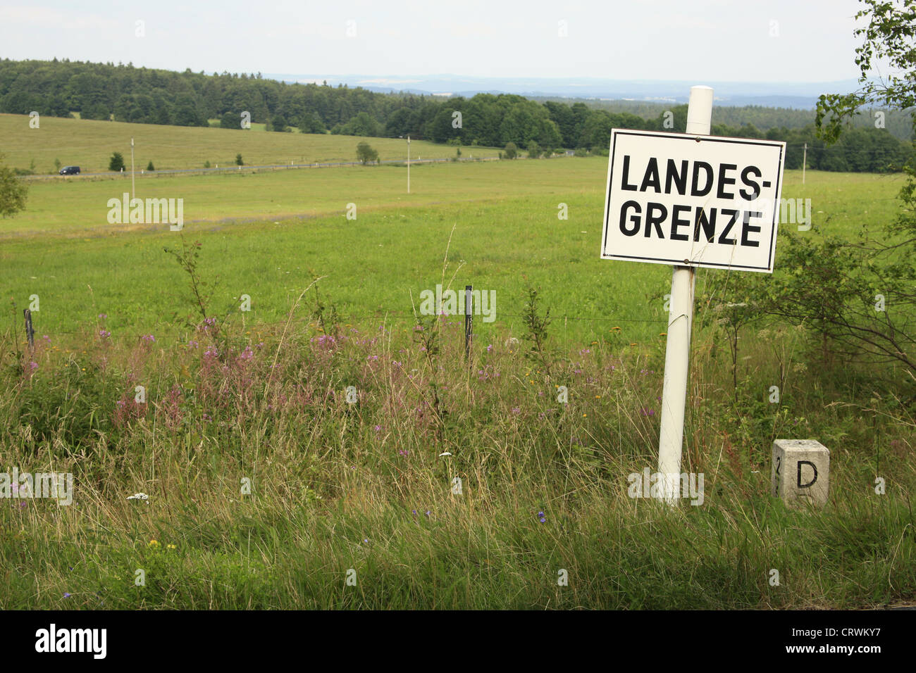 Czech state border hi-res stock photography and images - Alamy