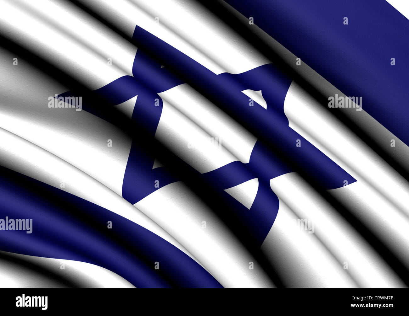 Flag of Israel. Close up Stock Photo - Alamy
