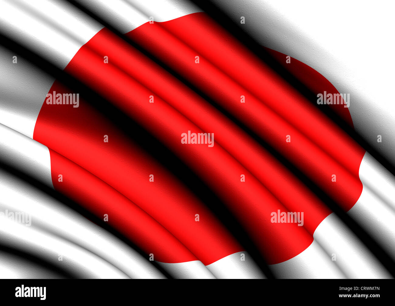 Flag of Japan. Close up Stock Photo - Alamy