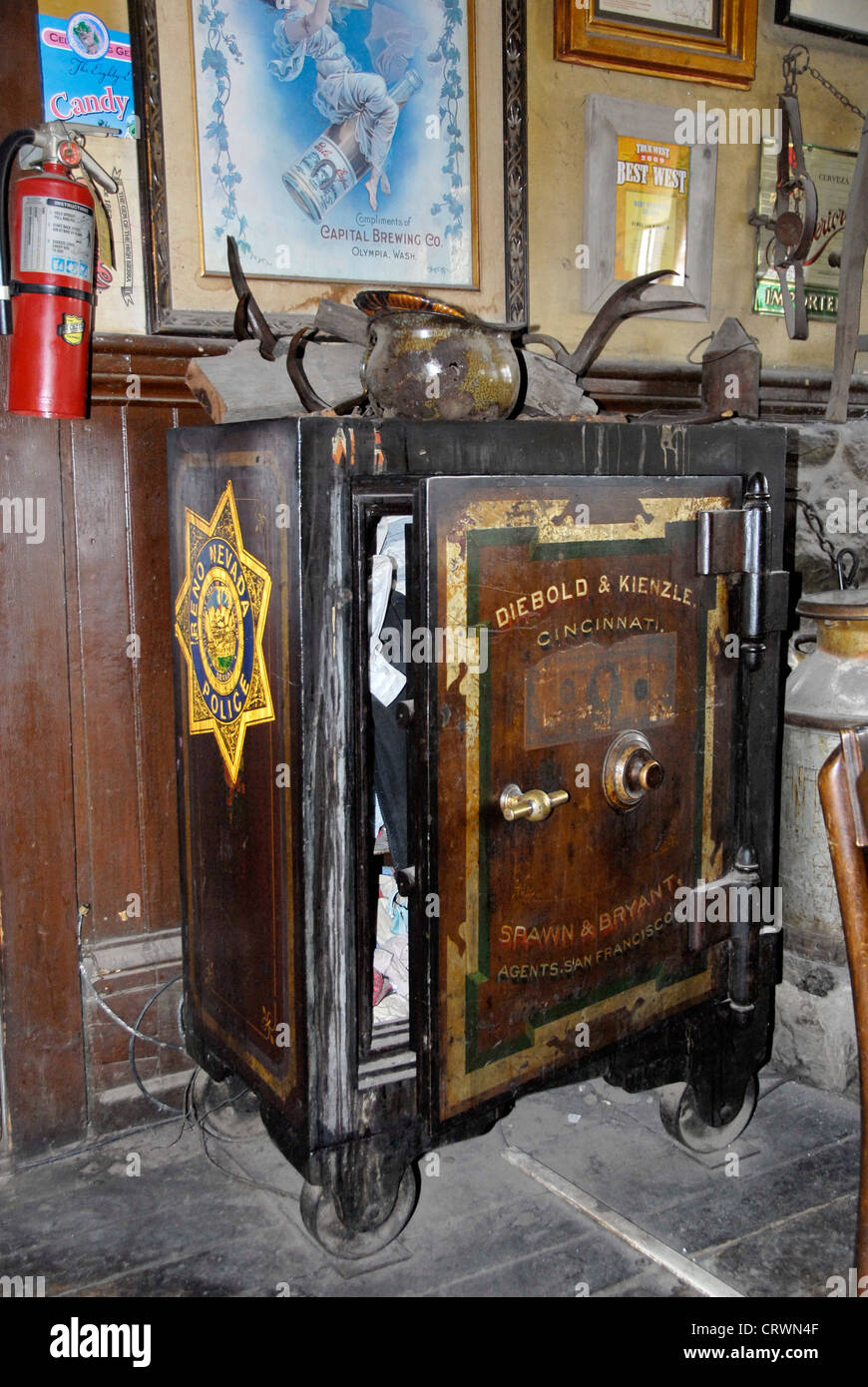 Safe in Genoa Bar in the historic Town of Genoa in Carson Valley ...