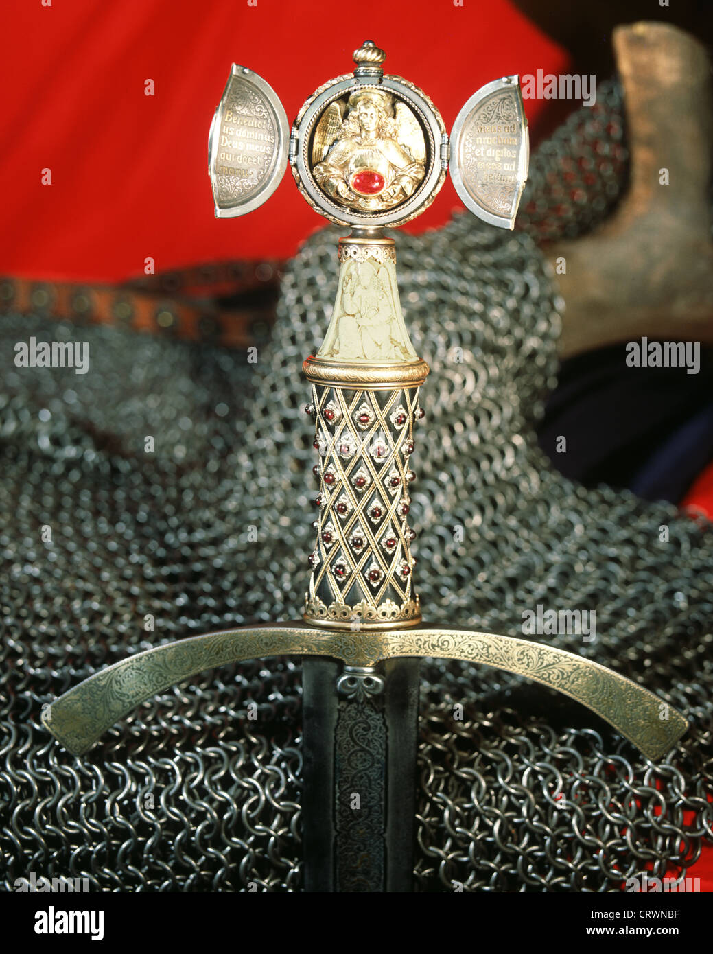 Brass sword handle hi-res stock photography and images - Alamy