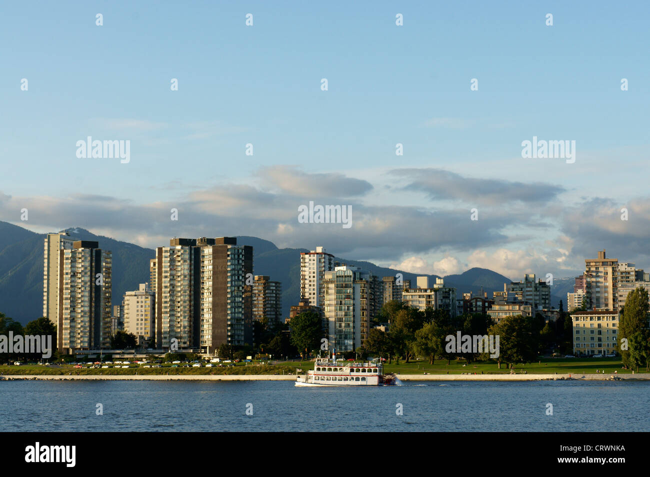 English Bay Vancouver Skyline High Resolution Stock Photography and ...