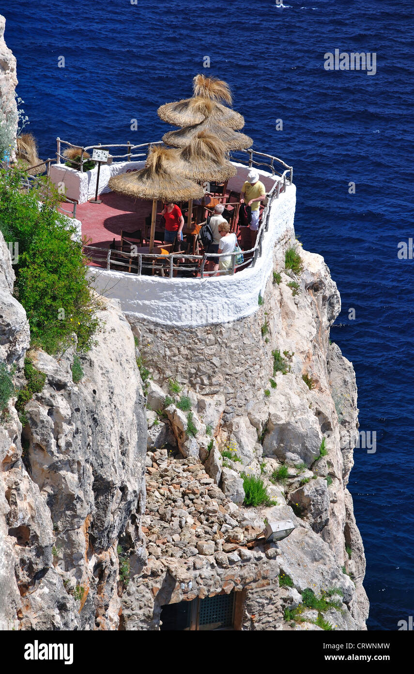 Cova d'en Xoroi (caves), Cala en Porter, Menorca, Balearic Islands ...