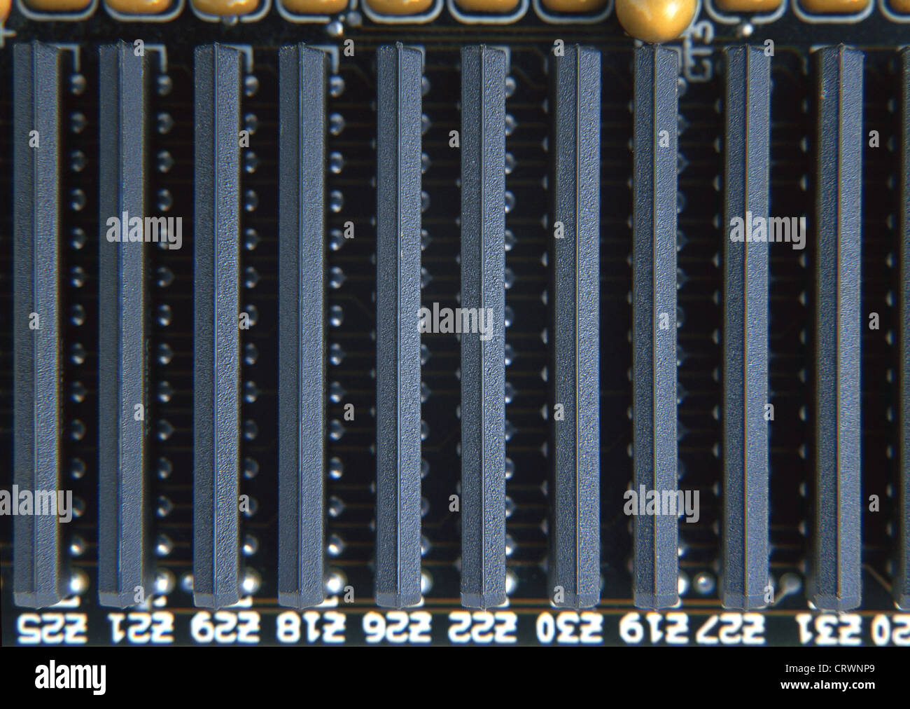 Computer red color motherboard hi-res stock photography and images - Alamy