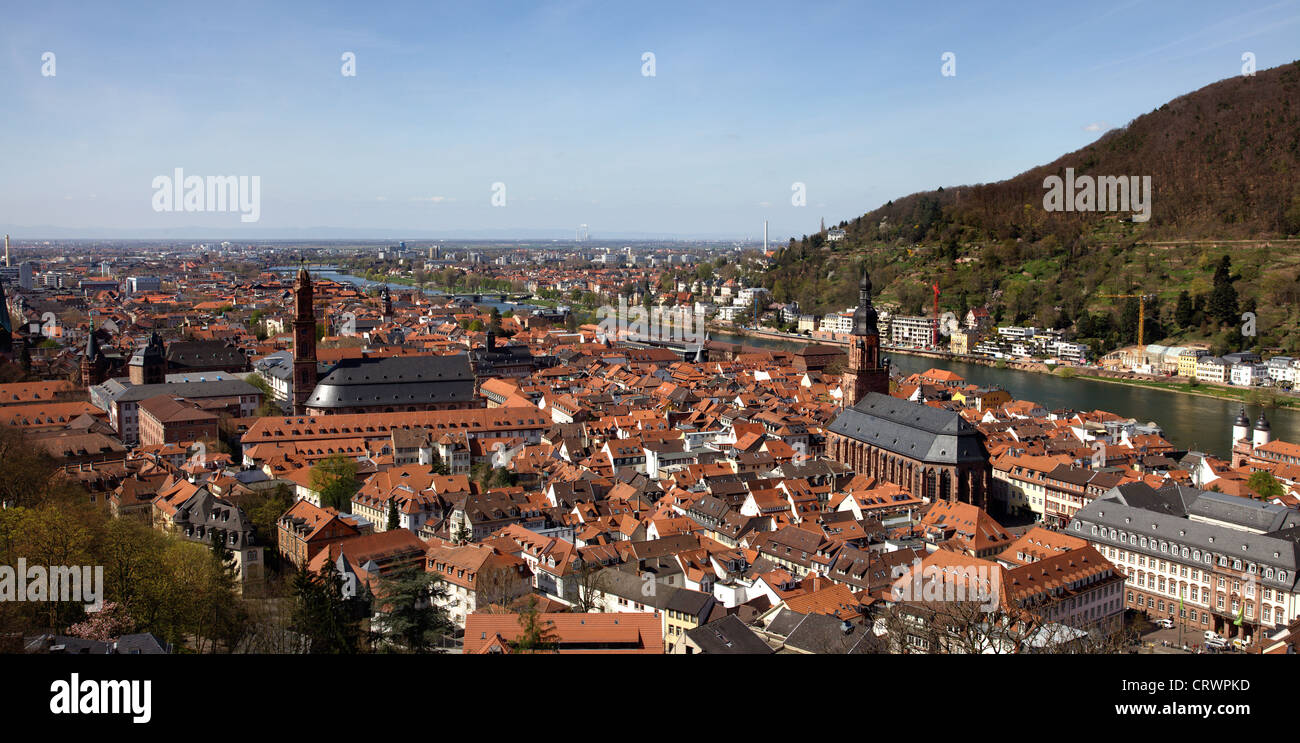 Heidelberg panorama hi-res stock photography and images - Alamy