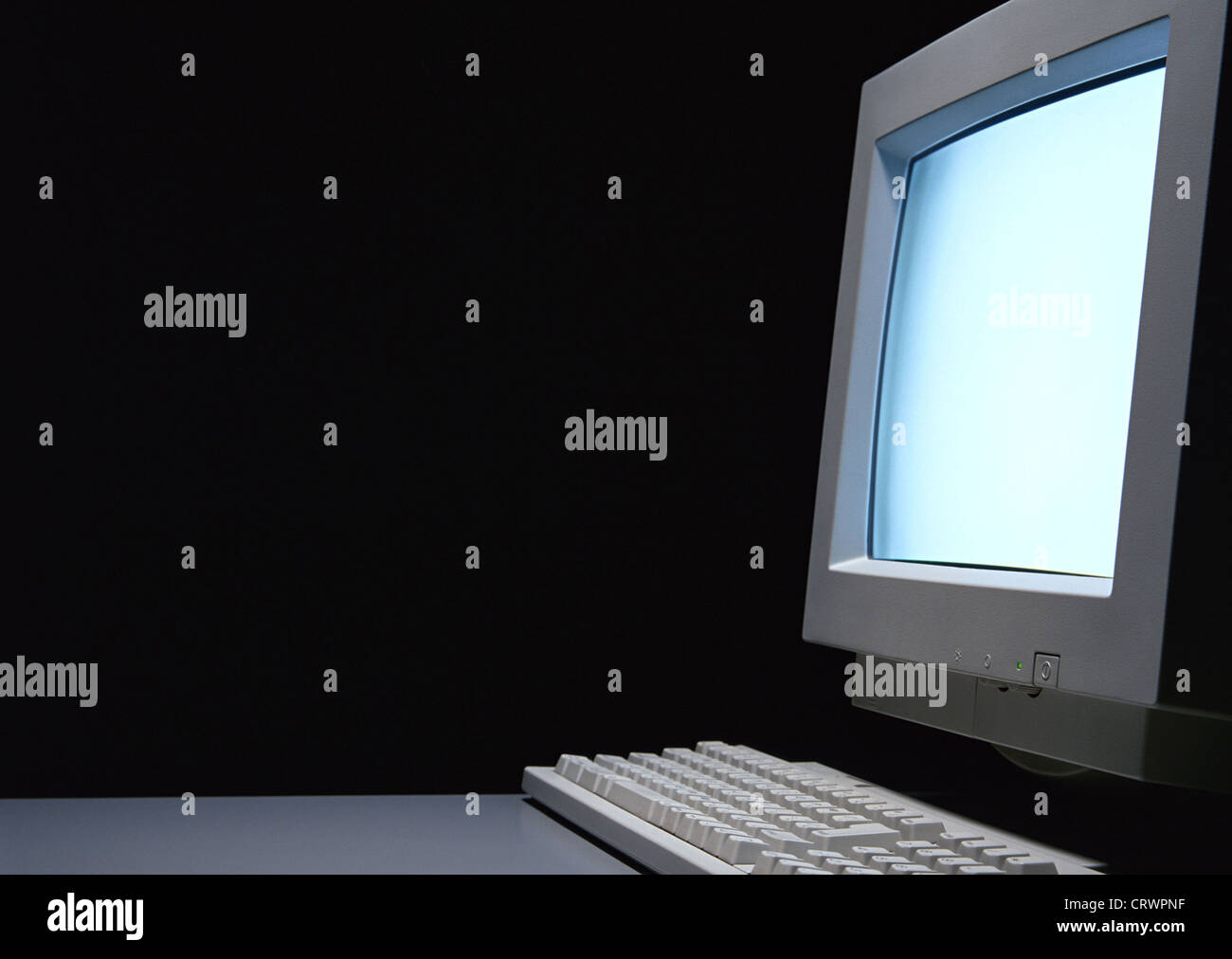 Retro computer side view hi-res stock photography and images - Alamy