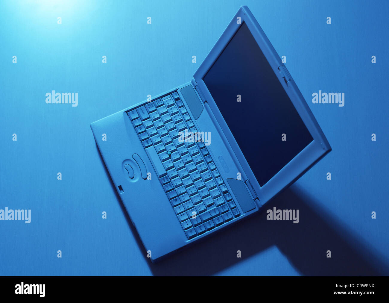Old laptop computer Stock Photo - Alamy