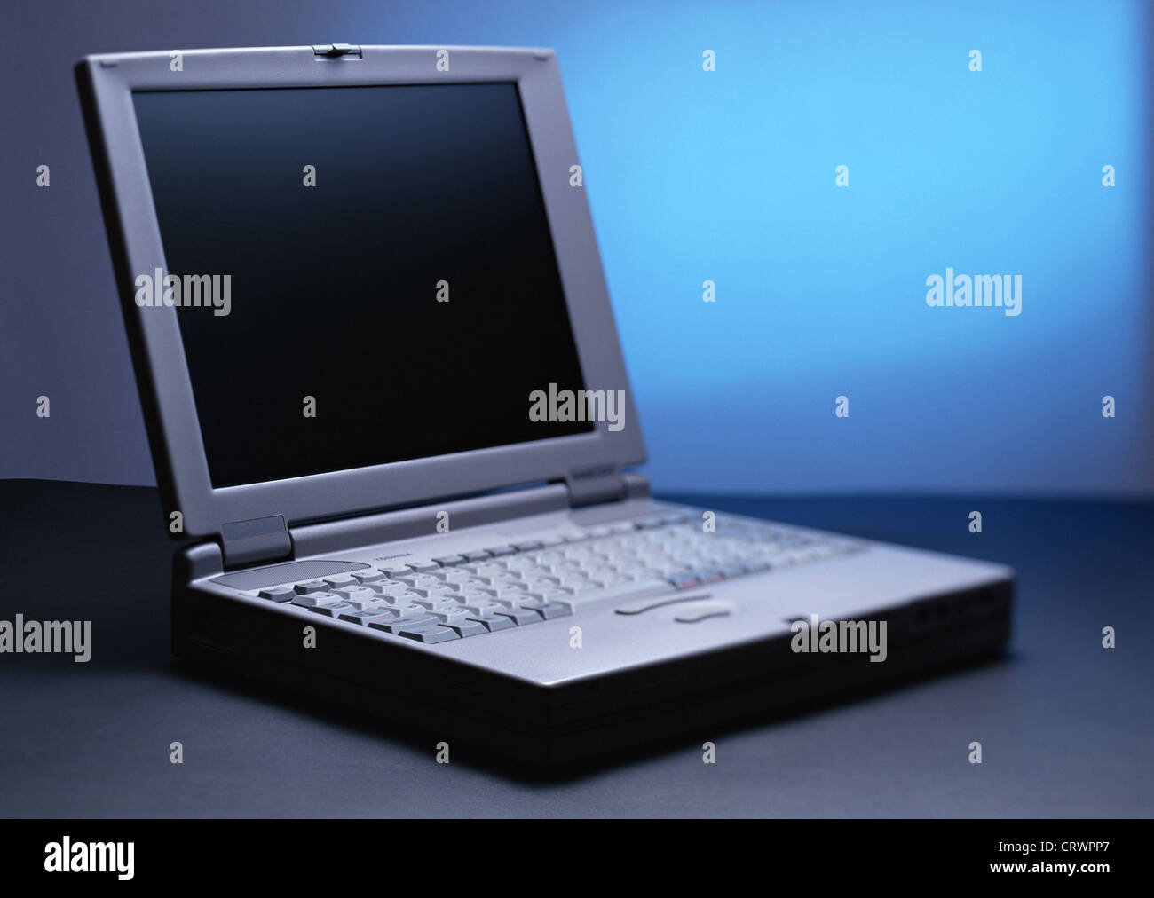Old laptop computer Stock Photo - Alamy