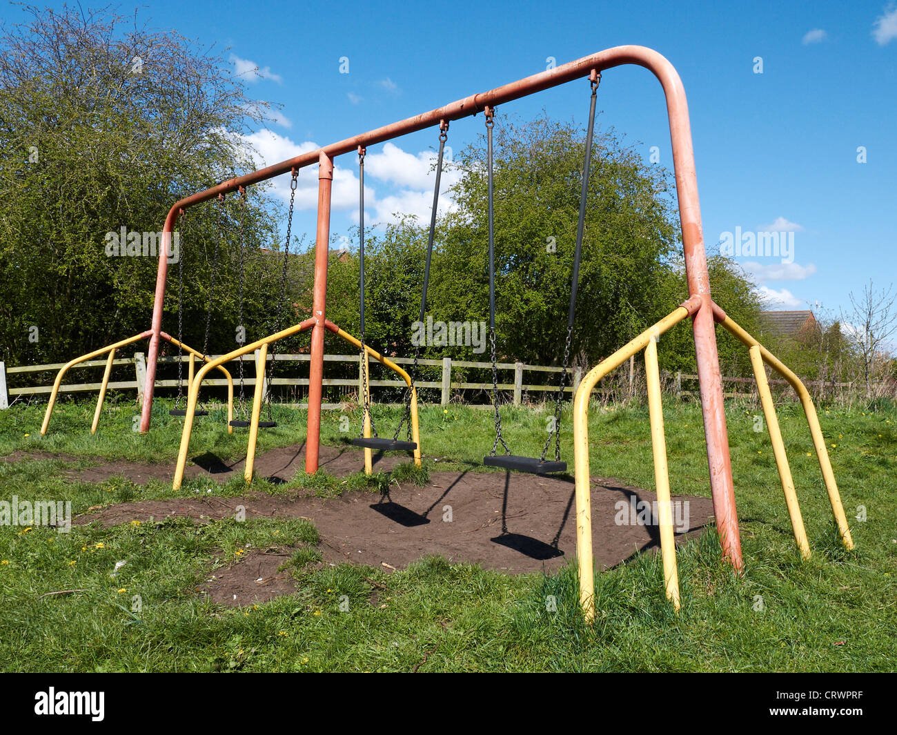 Park swings england uk hi-res stock photography and images - Alamy