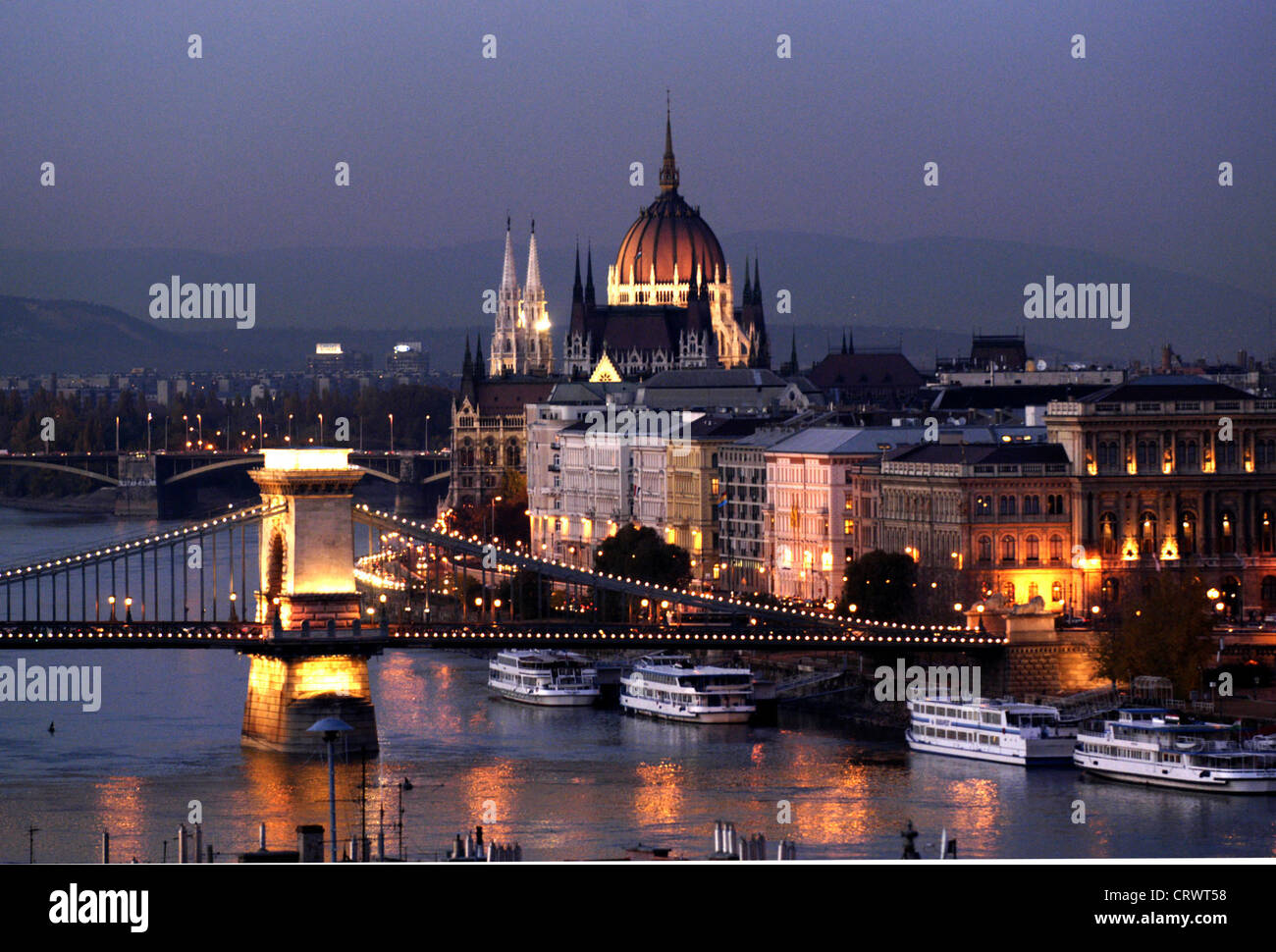 House lights on hill hi-res stock photography and images - Alamy