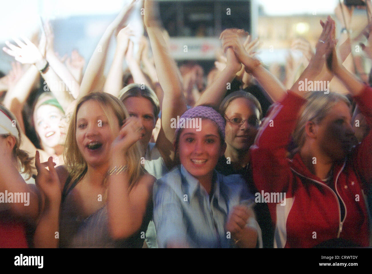 Girls Screaming At Concert High Resolution Stock Photography and Images ...