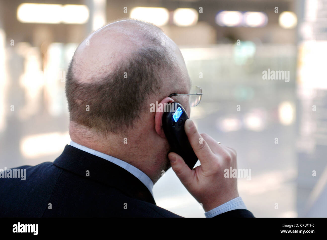 Man with mobile phone Stock Photo - Alamy