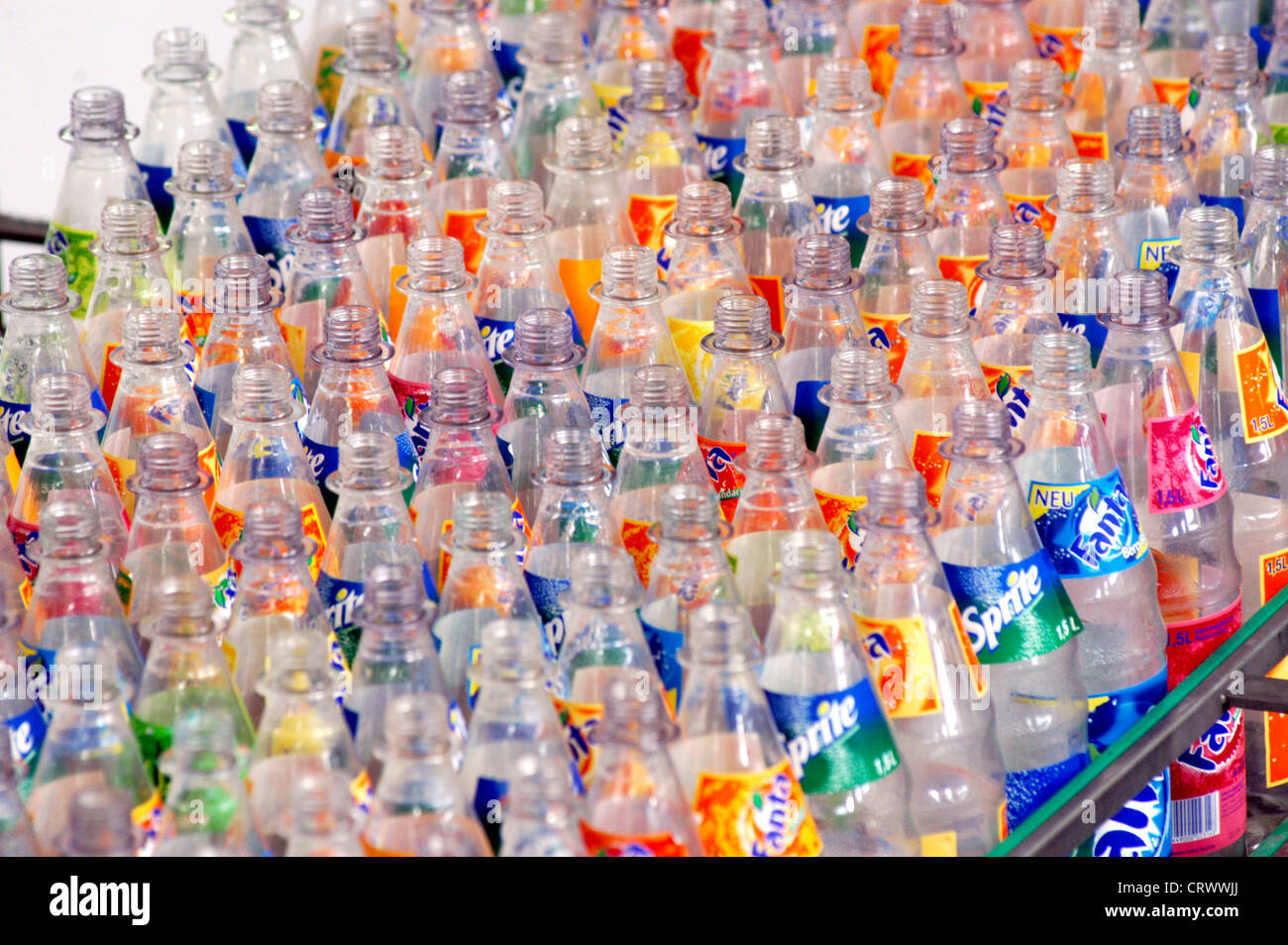 Empty deposit bottles of Coca-Cola in Berlin Stock Photo - Alamy