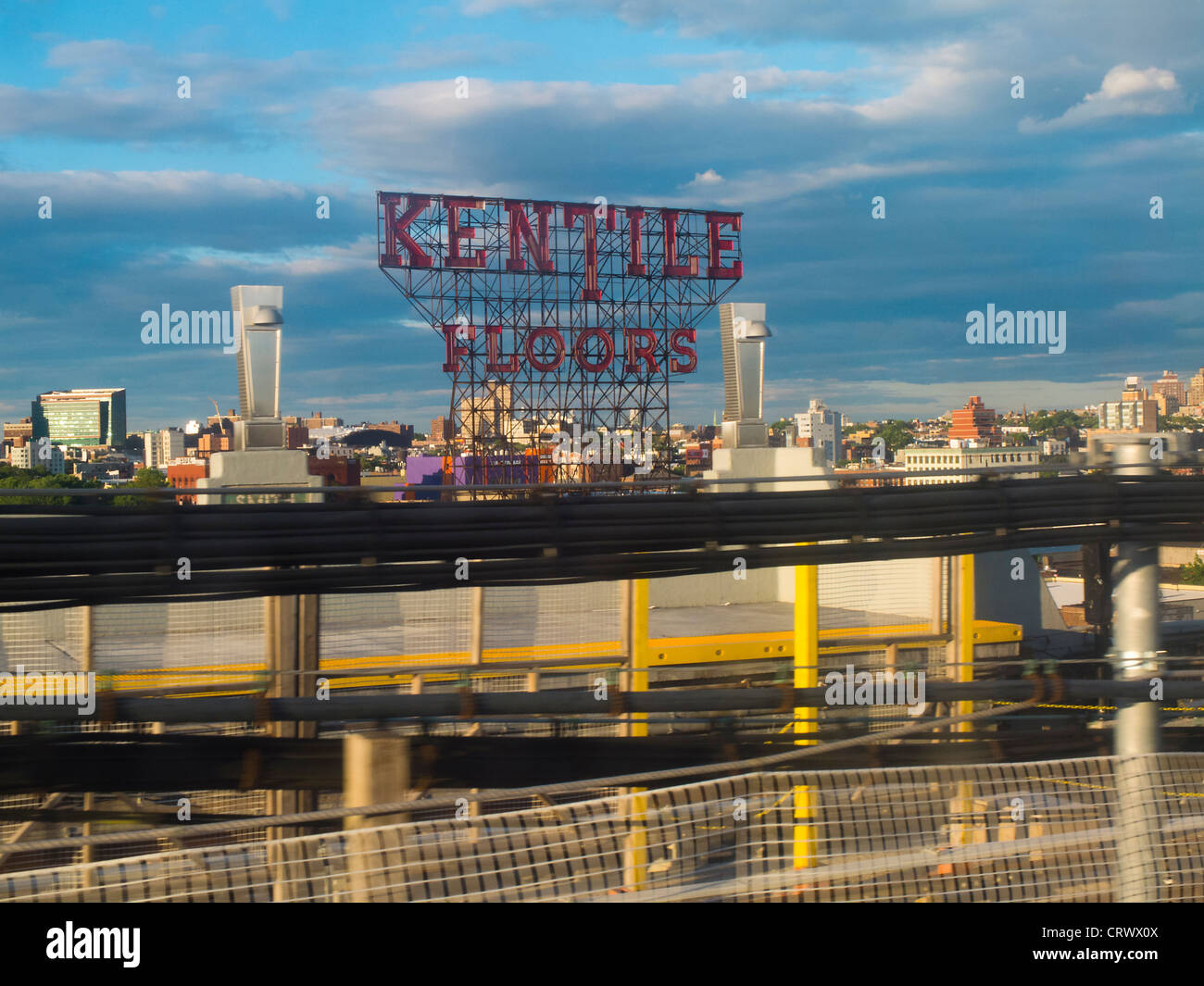 Kentile floors sign Stock Photo - Alamy