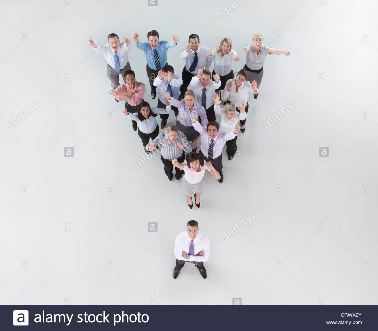 Standing Out From The Crowd People Stock Photos & Standing Out From The ...