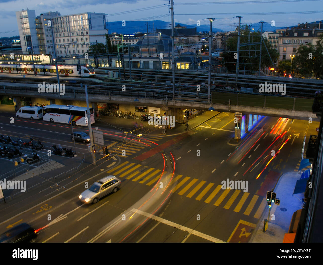 Geneva train station hi-res stock photography and images - Alamy