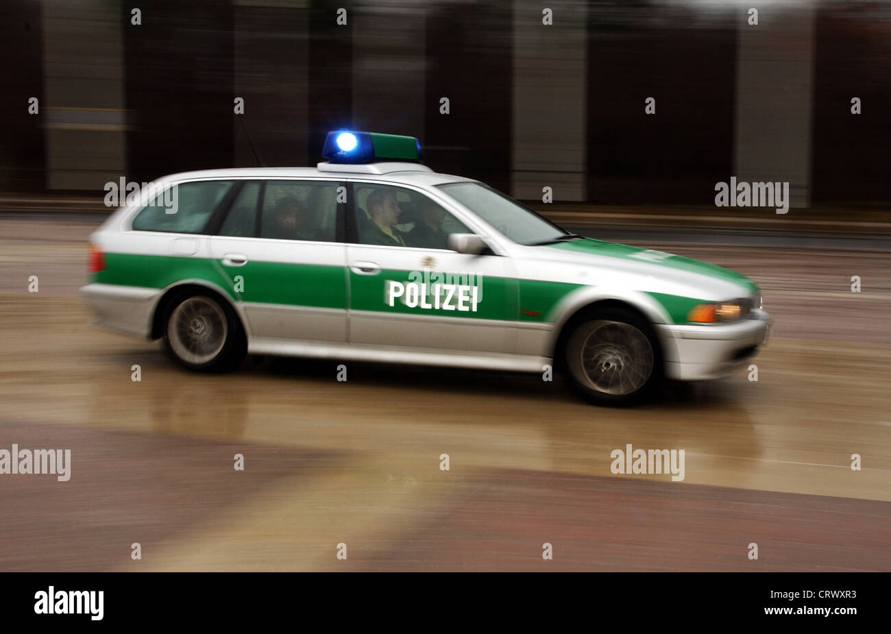 Police patrol in Berlin Stock Photo - Alamy