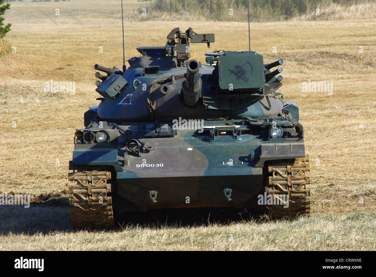 JGSDF Type74 Tank Stock Photo - Alamy