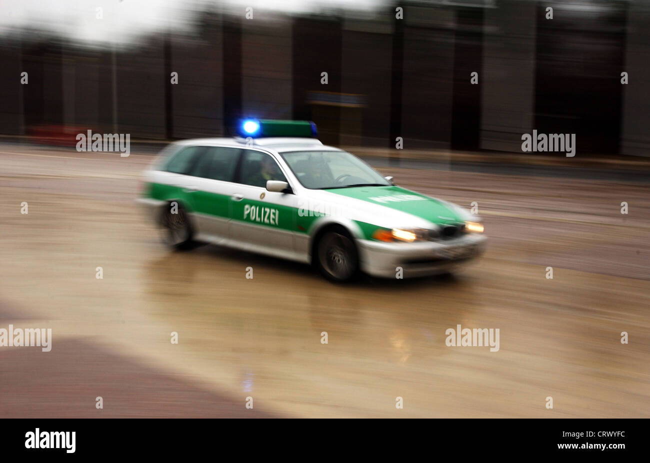 Police patrol in Berlin Stock Photo - Alamy