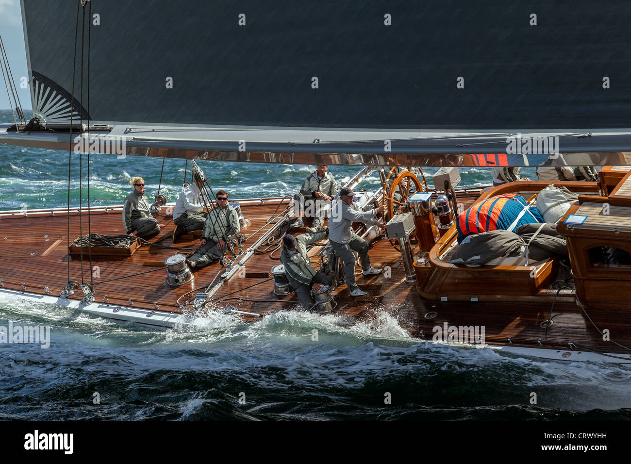 J class boat hi-res stock photography and images - Alamy