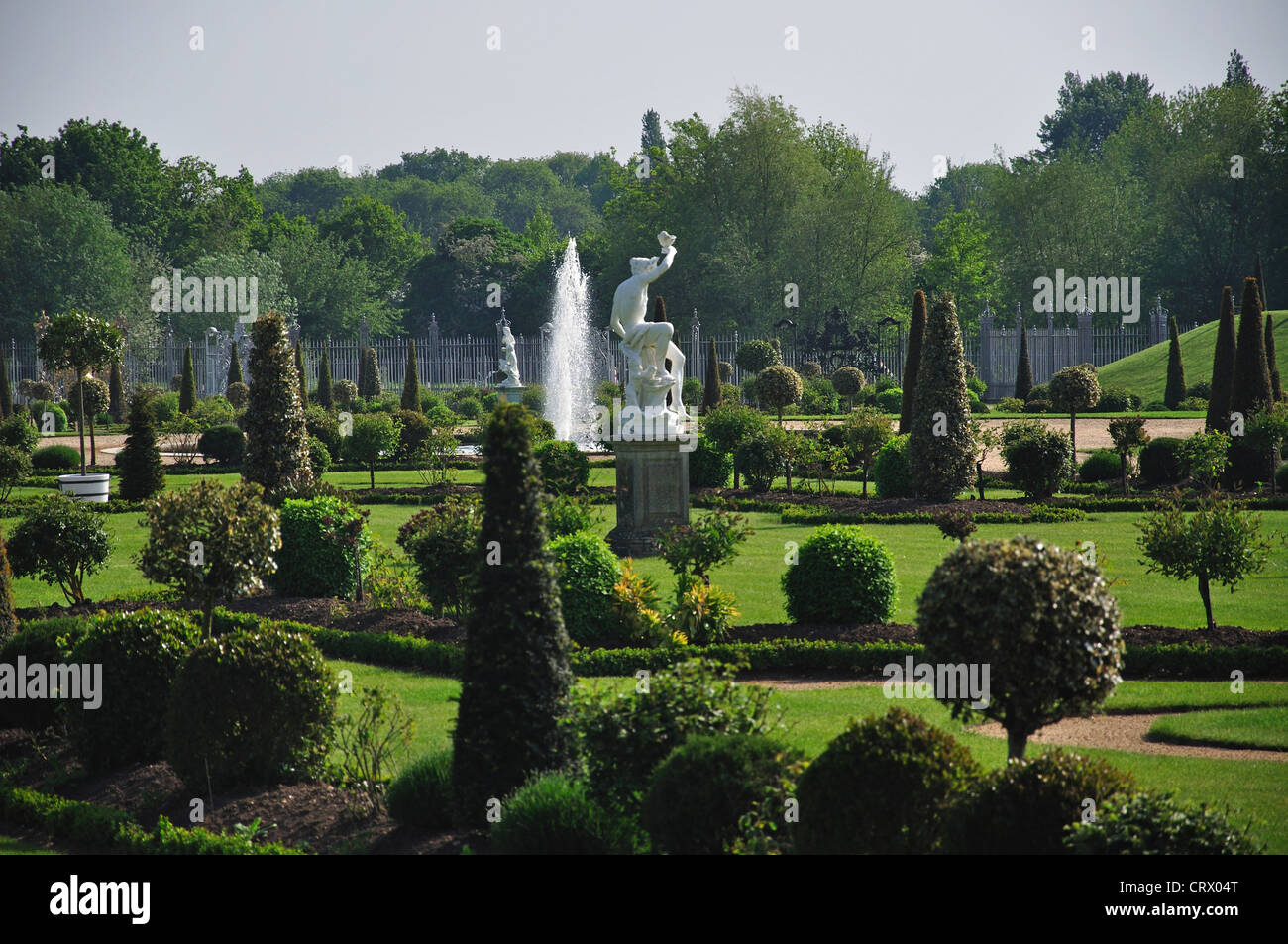 The Privy Garden at Hampton Court Palace, Hampton, London Borough of ...