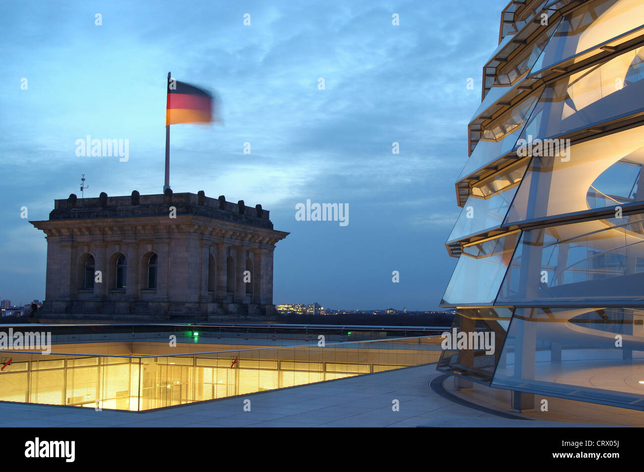Roof of the Reichstag in Berlin Stock Photo - Alamy