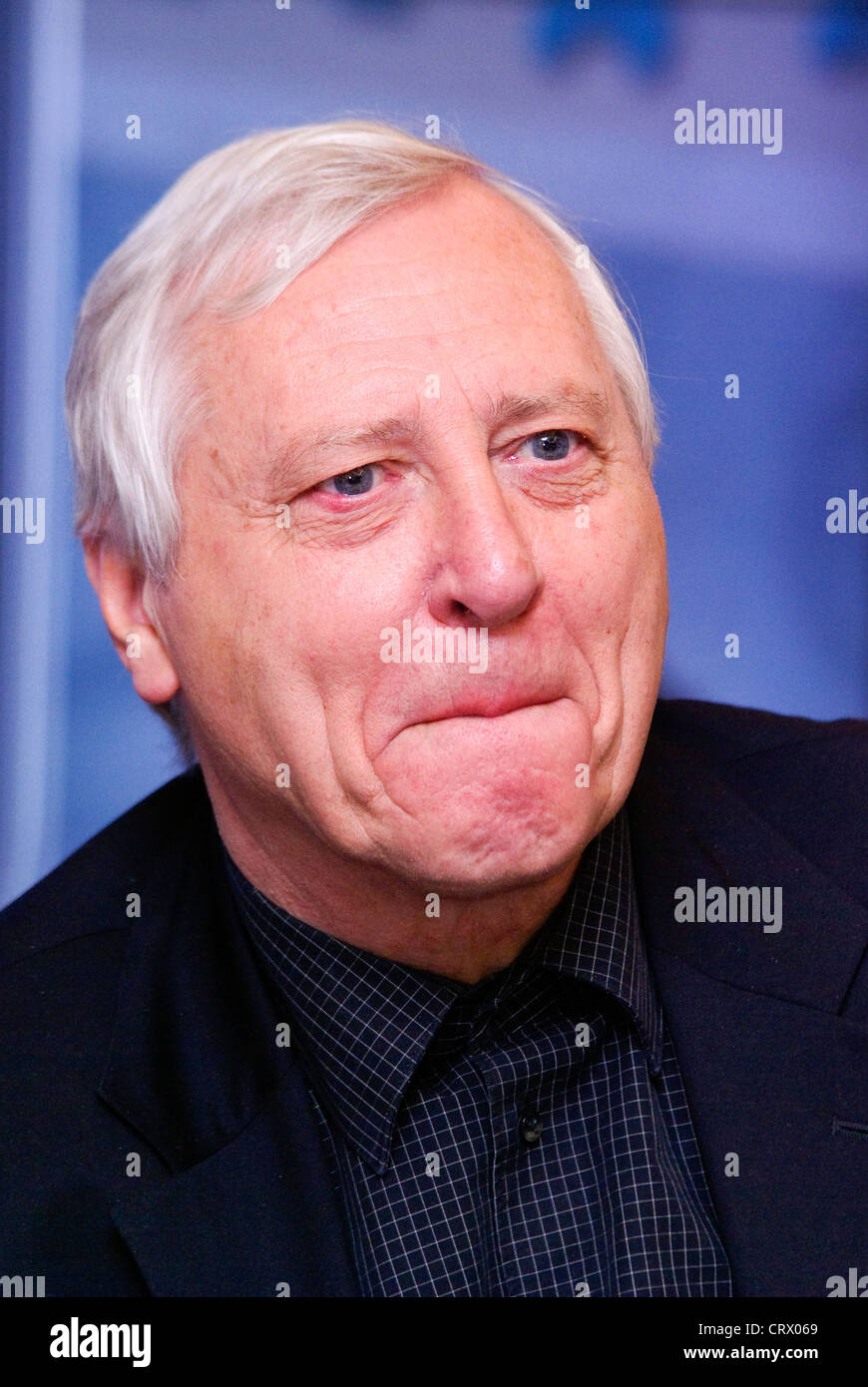 Russia. St. Petersburg. British film director Peter Greenaway Stock ...
