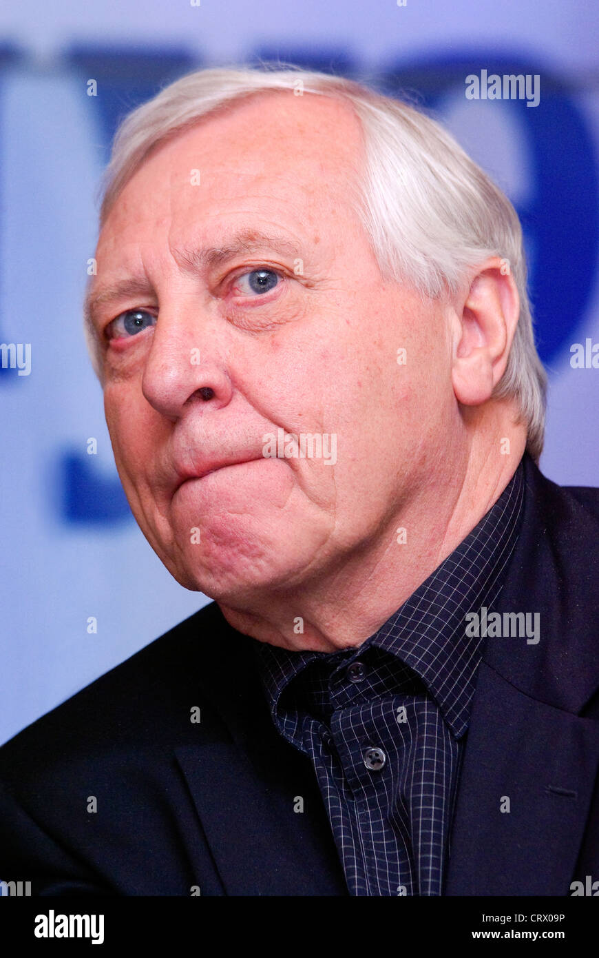 Russia. St. Petersburg. British film director Peter Greenaway Stock ...