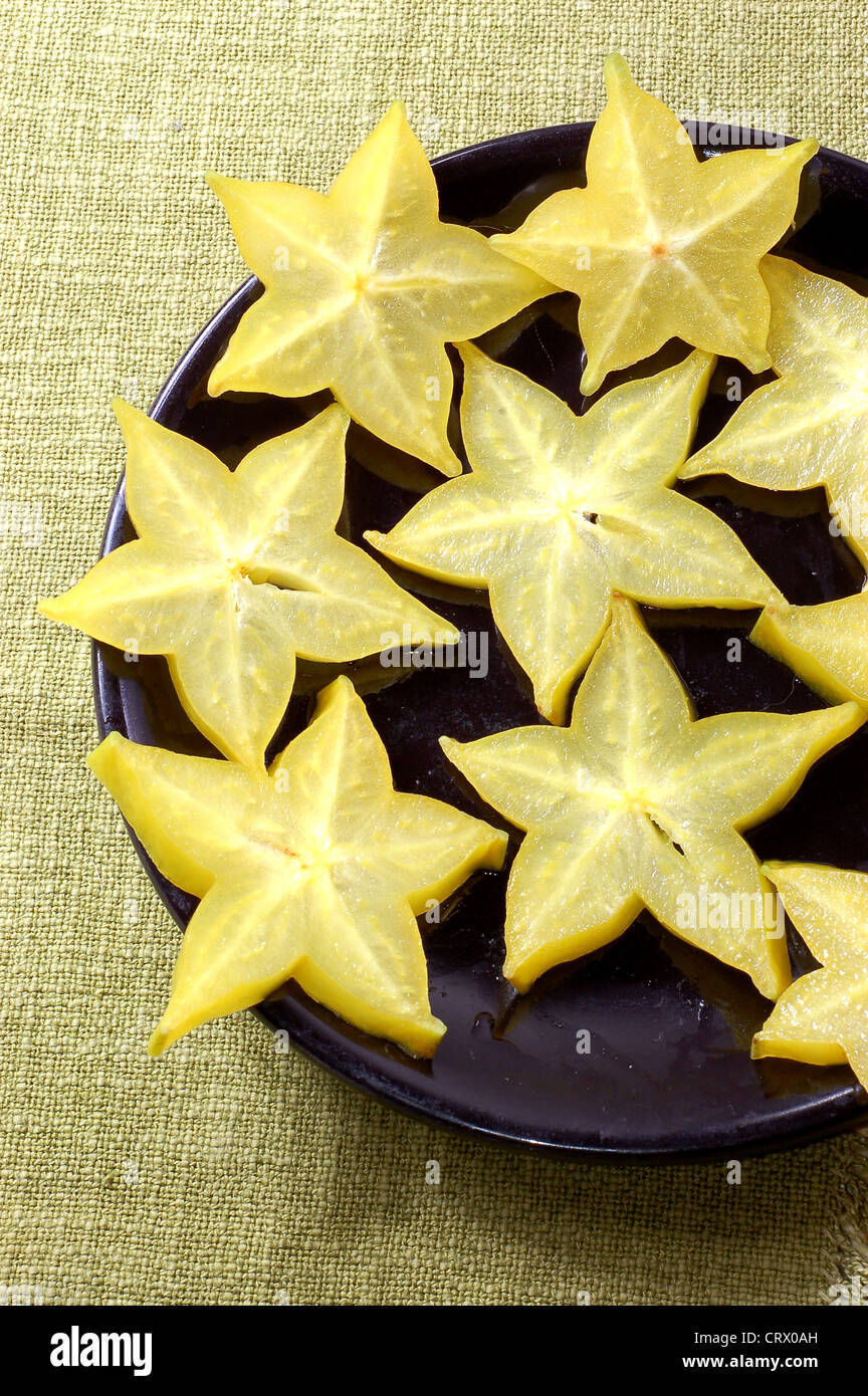 chinese star fruit, also called carambola Stock Photo - Alamy