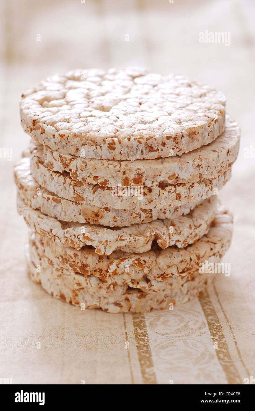 A stack of rice cakes Stock Photo - Alamy