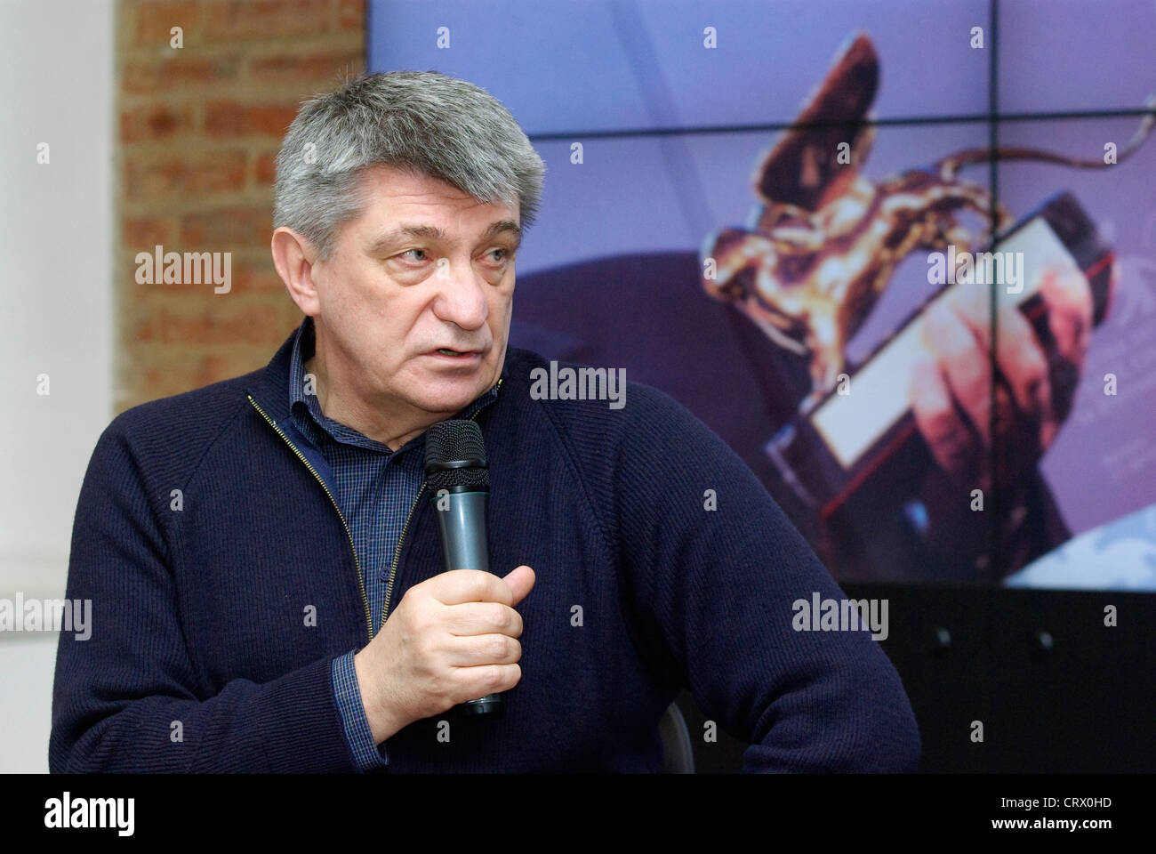 Russia. St. Petersburg. Russian Film director Alexander Sokurov Stock ...