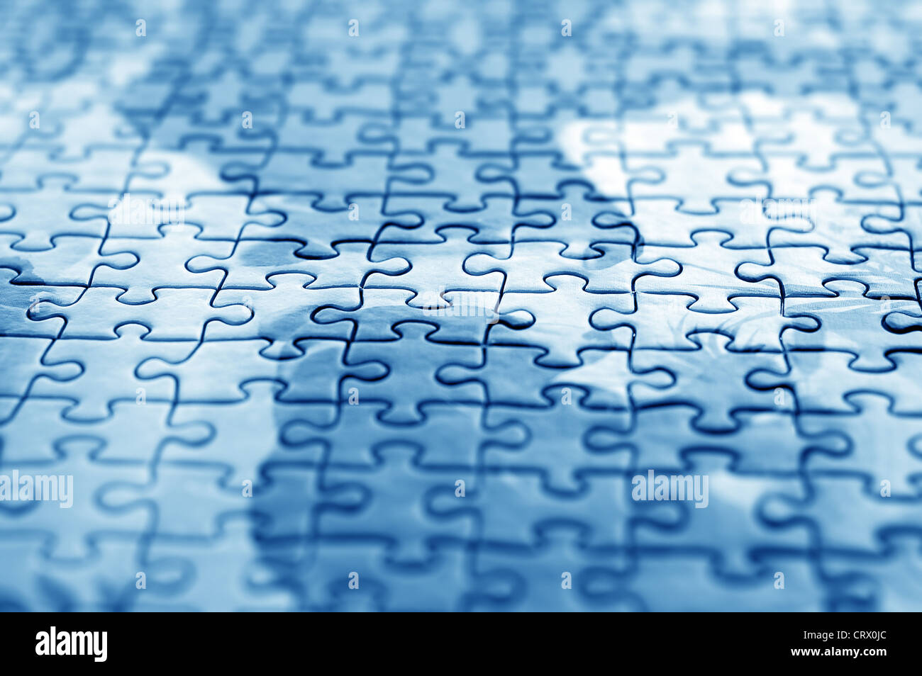 Background of connecting jigsaw pieces Stock Photo - Alamy