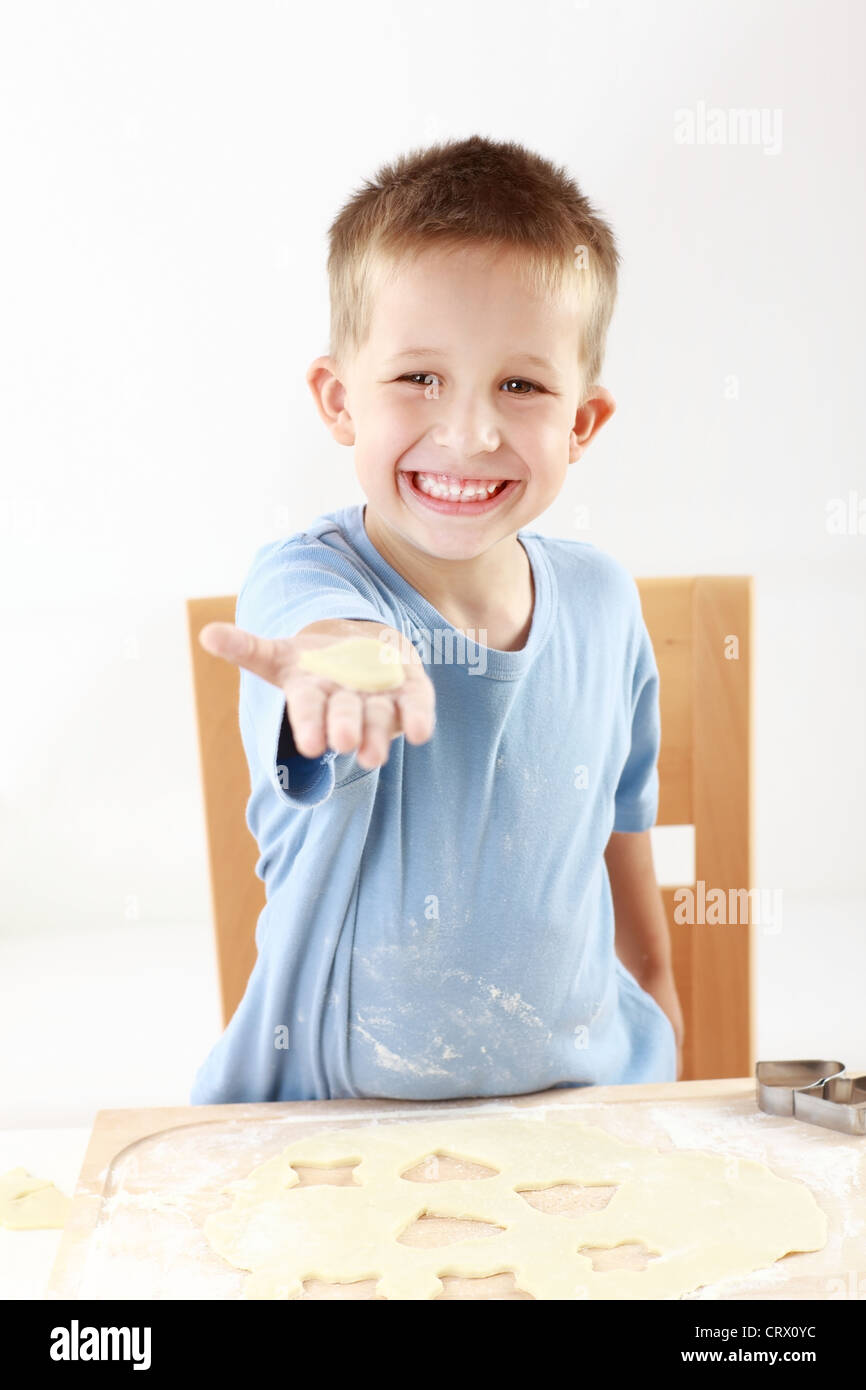 Baking pie boy hi-res stock photography and images - Alamy