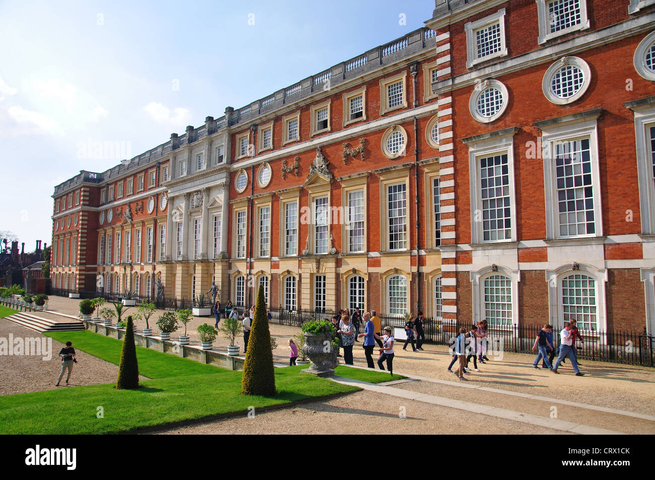 The Privy Garden, South Front, Hampton Court Palace, Hampton, Borough ...