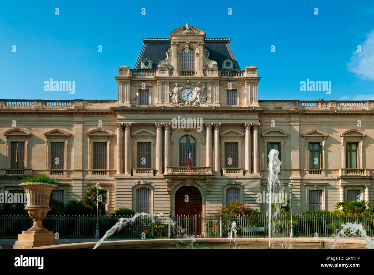 The Prefecture Of Herault Departement,Montpellier,France Stock Photo ...