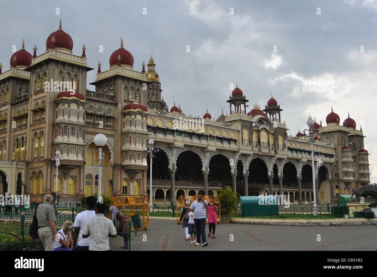The Palace of Mysore, Mysore, Karnataka India. Official residence of ...