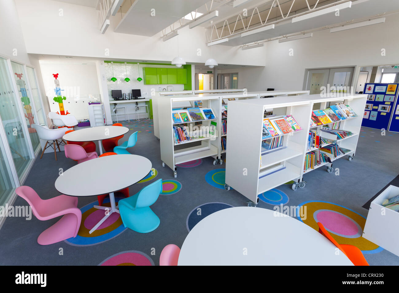 Modern Elementary School Library
