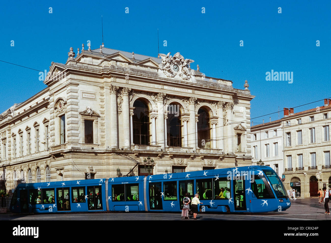 Place de La Comedie, Montpellier, Herault, France Stock Photo - Alamy
