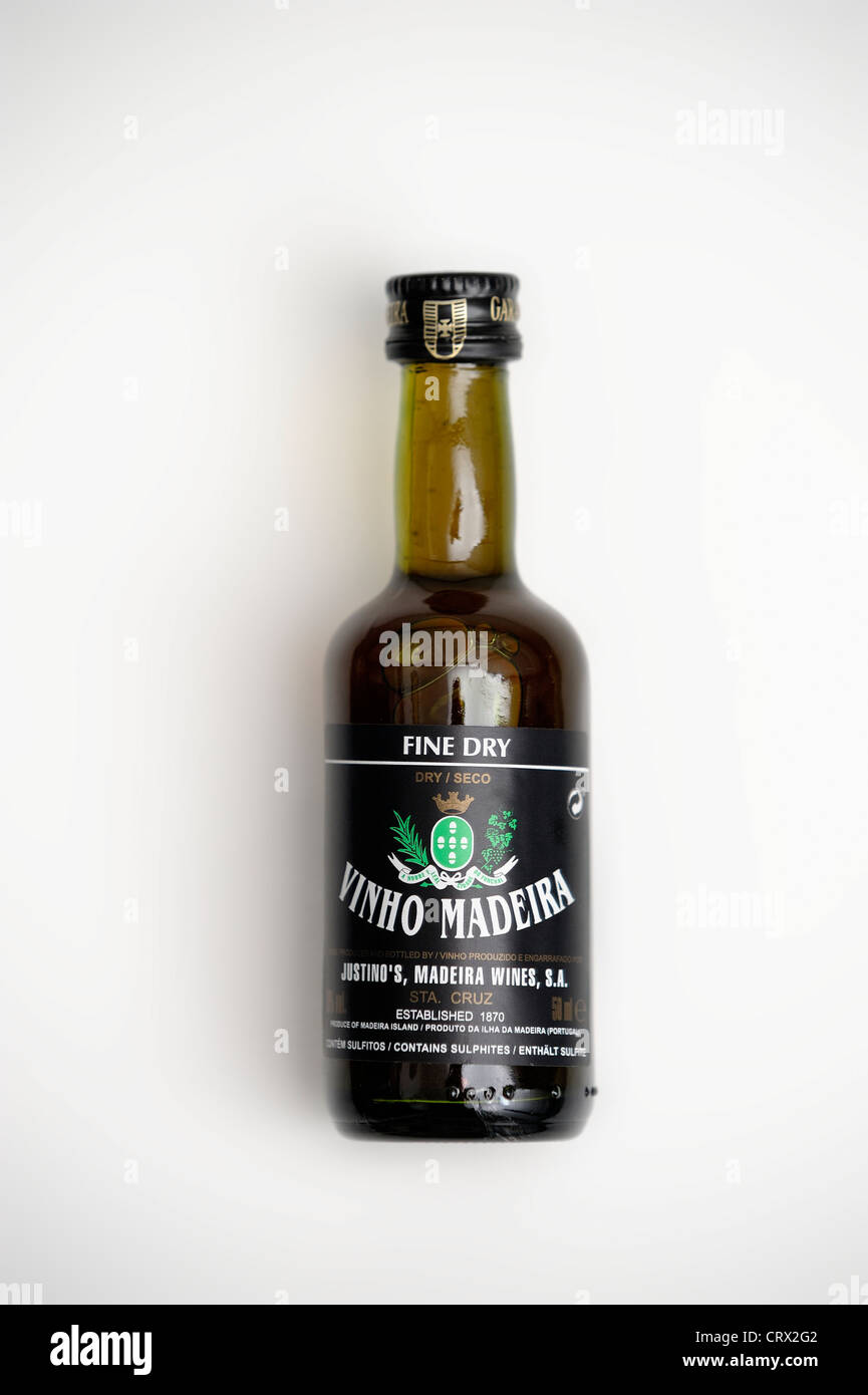 Madeira wine bottle hi-res stock photography and images - Alamy