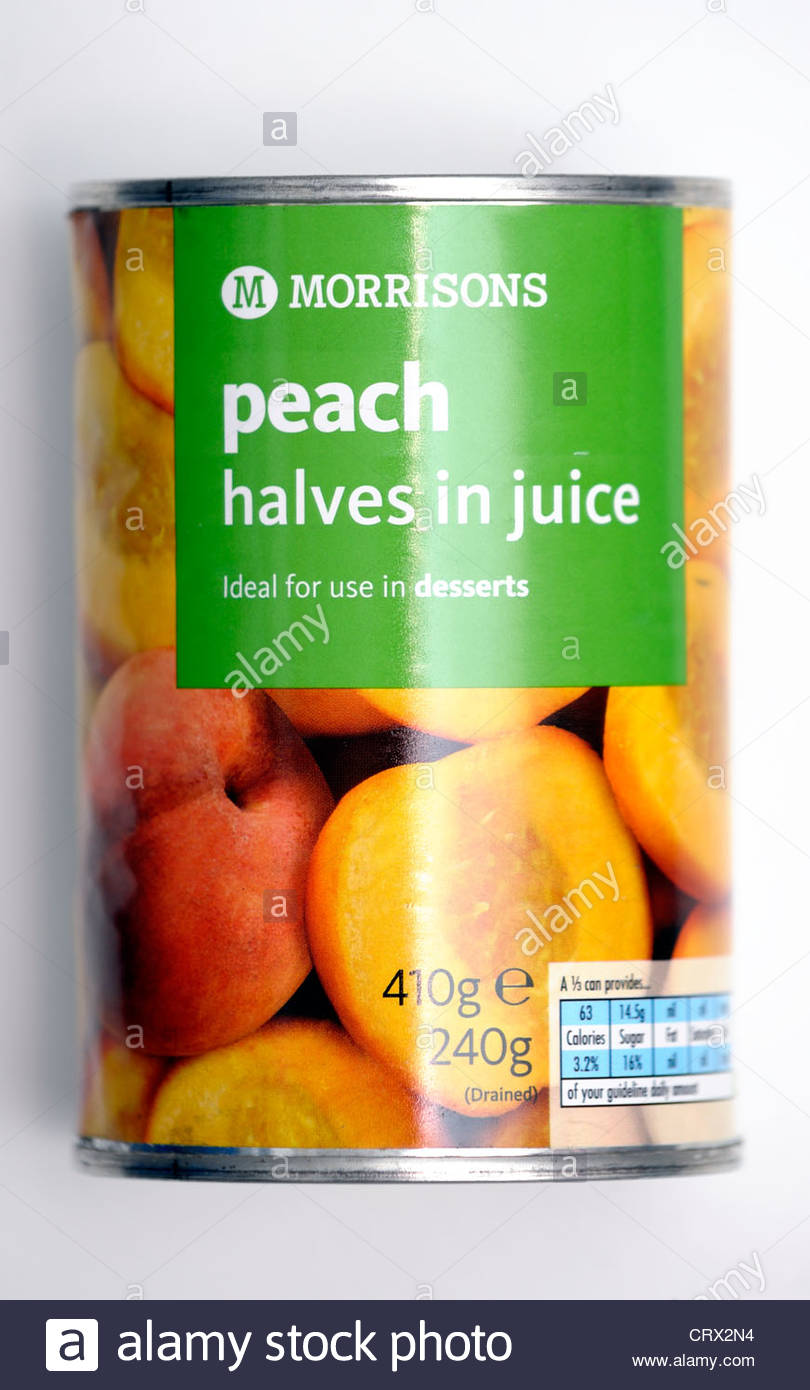 Tinned Fruit Stock Photos & Tinned Fruit Stock Images - Alamy