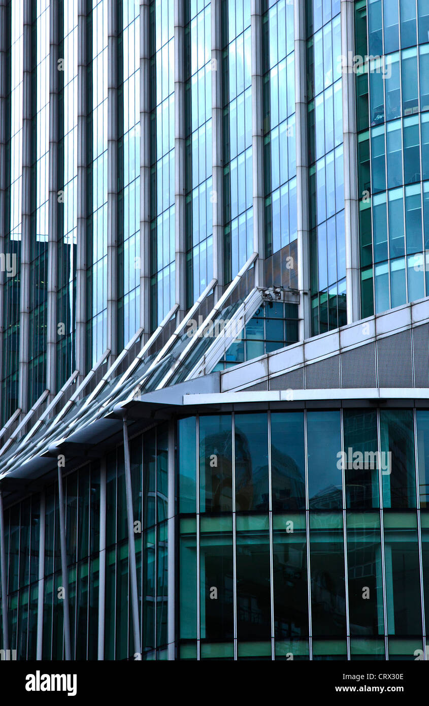 Glass Fronted Office Buildings in City of London Stock Photo - Alamy