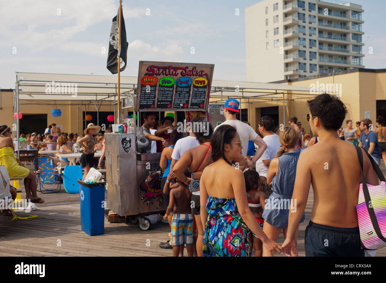 Boardwalk food stand hi-res stock photography and images - Alamy