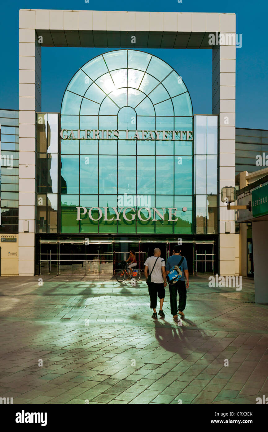 Polygone Center,Allée Jules Milhau,Montpellier, Herault, Languedoc ...