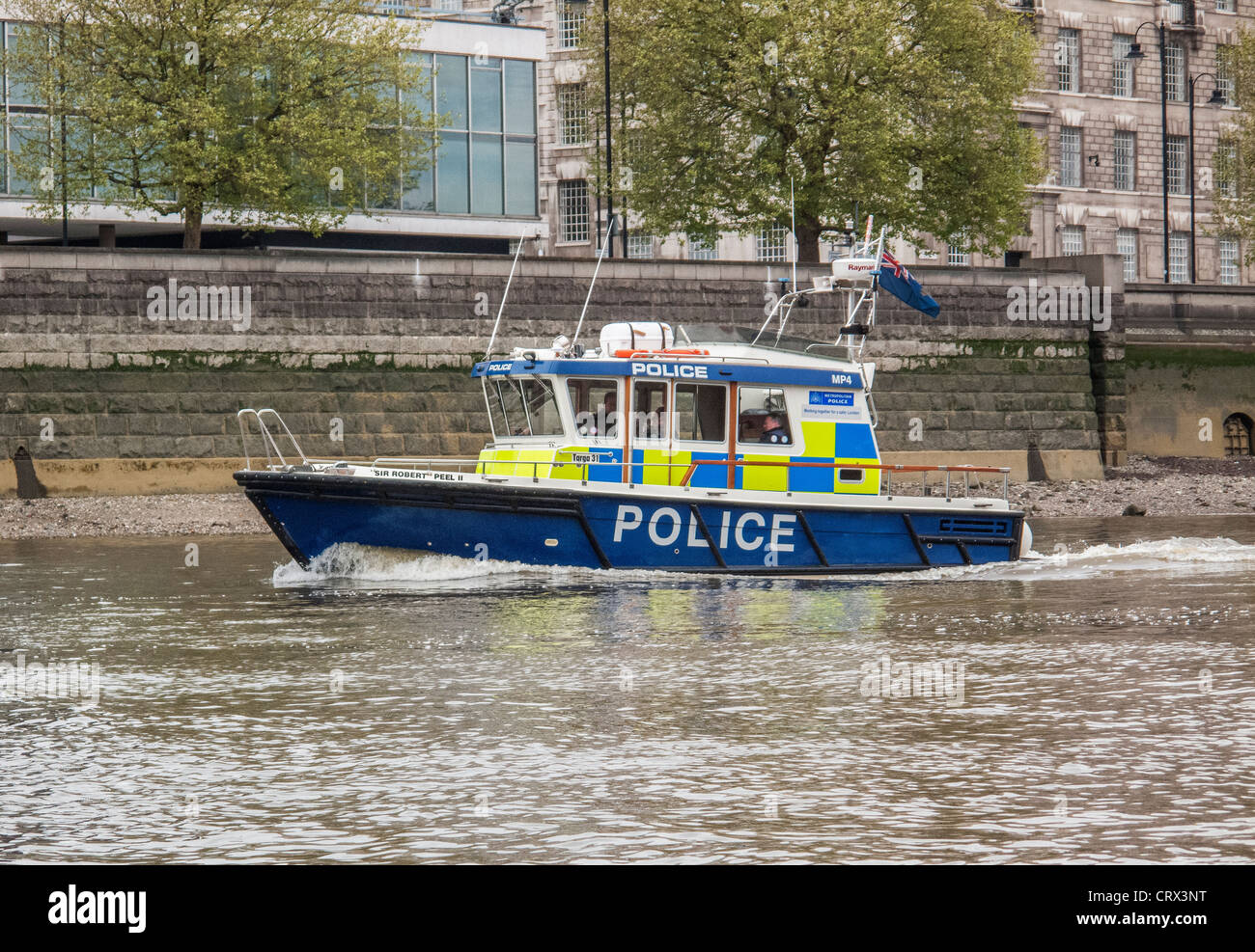 Metropolitan police river launch hi-res stock photography and images ...