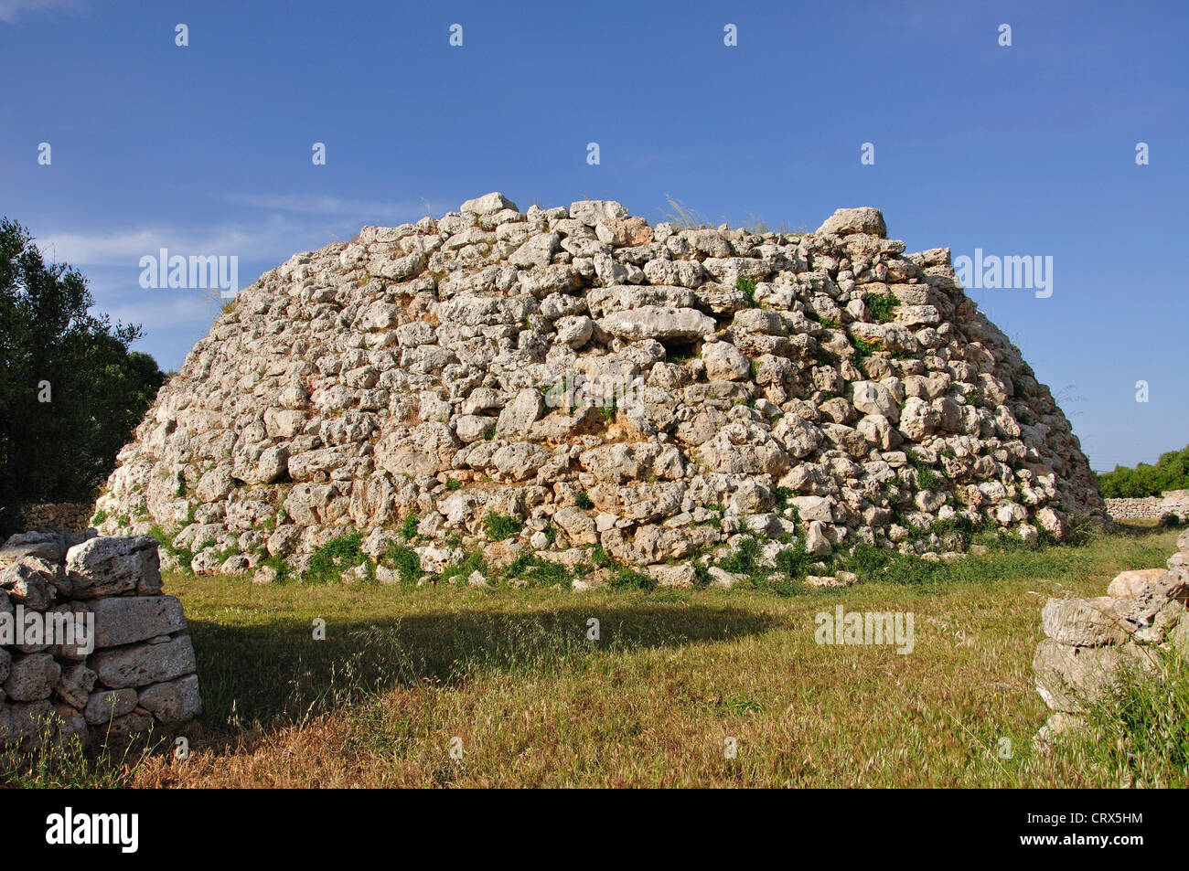 The prehistoric, archaeological site of Trepucó, near Mahon, Menorca ...